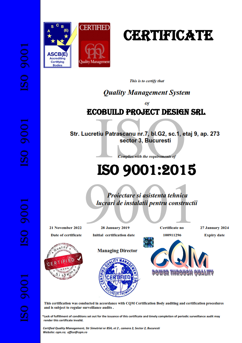 Despre noi - EcoBuild